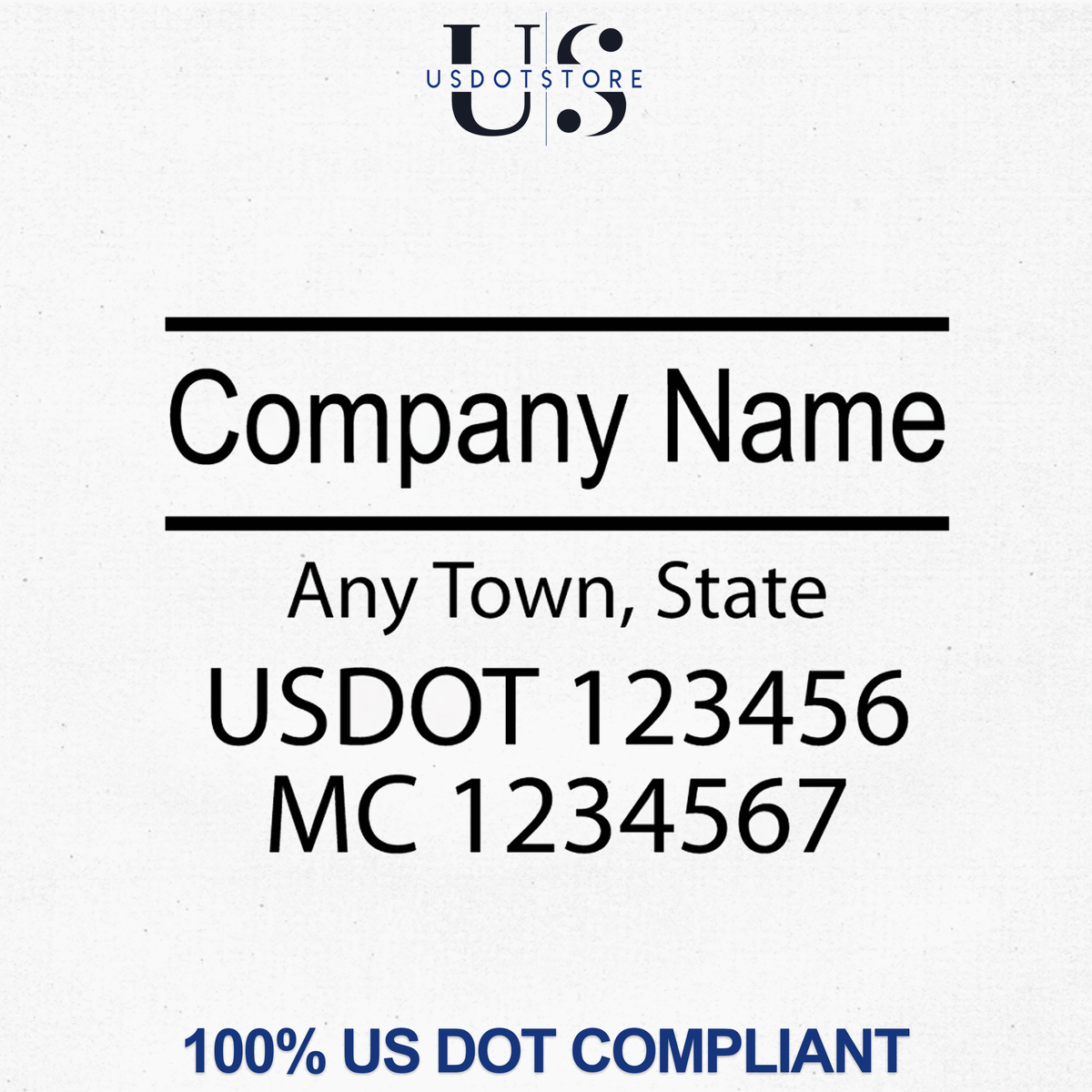 Basic Decals – USDOTSTORE