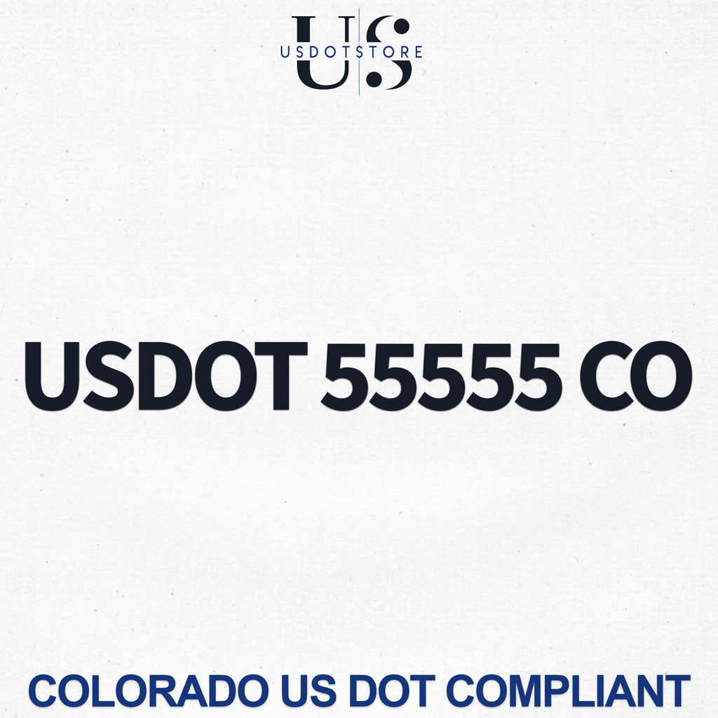 Usdot Logo USDOT Plain Stickers US Plain Decals DOT Stickers